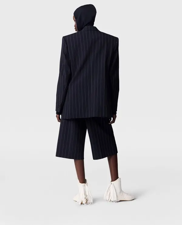 Stella McCartney Tailored Pinstripe Wool Shorts