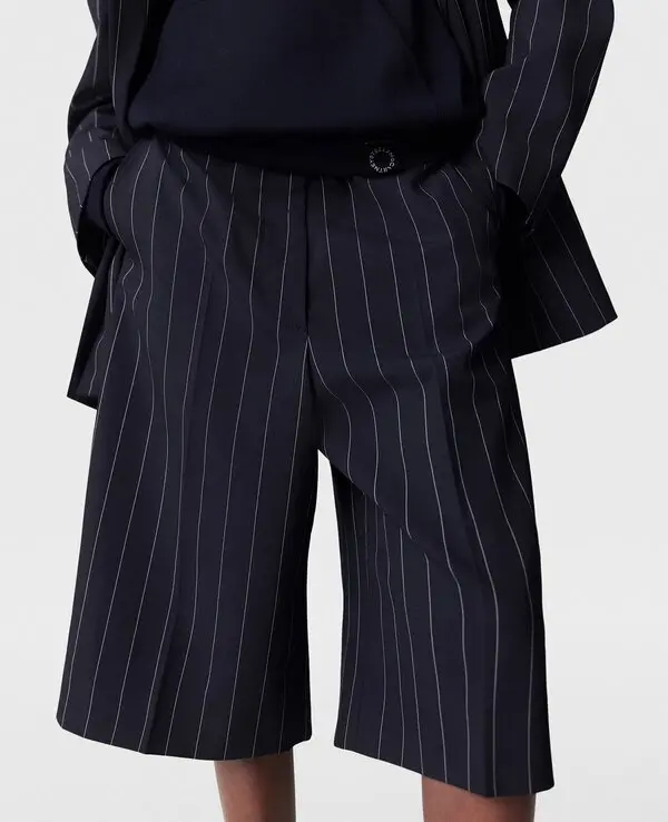 Stella McCartney Tailored Pinstripe Wool Shorts