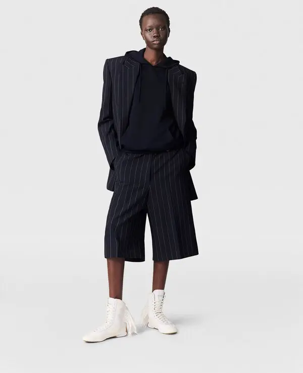 Stella McCartney Tailored Pinstripe Wool Shorts
