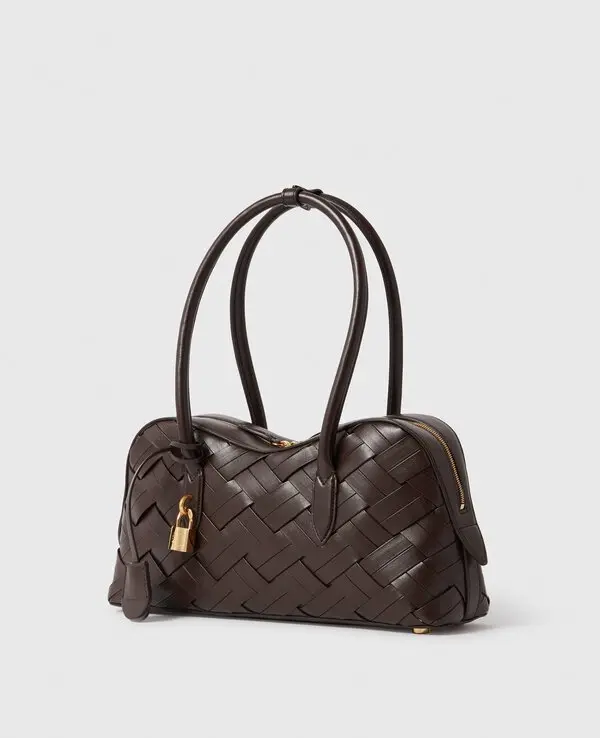 Stella McCartney Ryder Woven Shoulder Bag