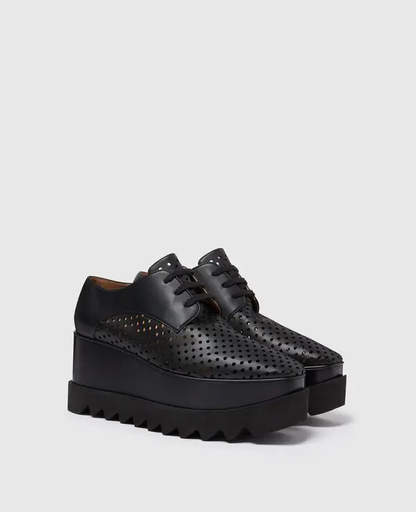 Stella McCartney Elyse Perforated Platforms