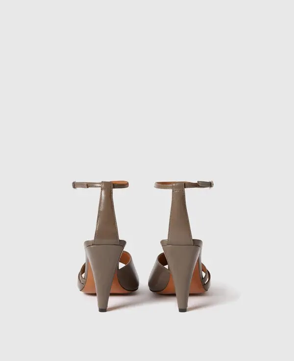 Stella McCartney Stella Spur Heeled Pump - Taupe