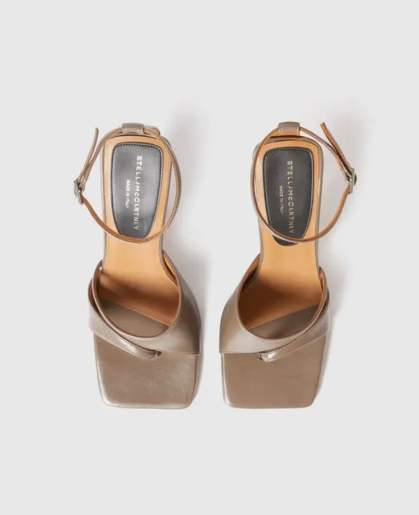 Stella McCartney Stella Spur Heeled Pump - Taupe