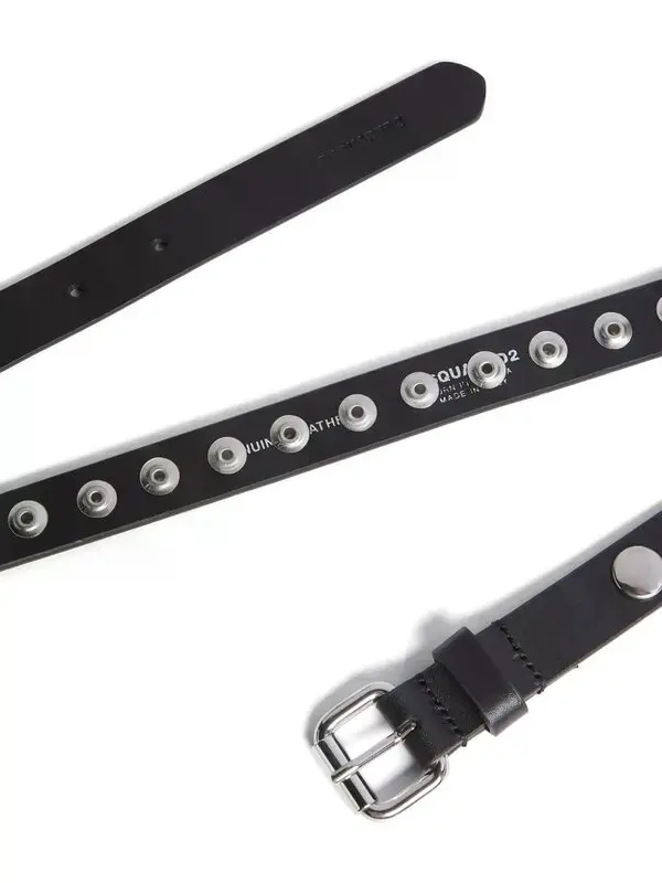 Dsquared2 Stud-embellished Leather Belt