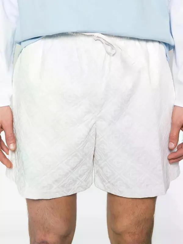 Casablanca Monogram Drawstring Shorts