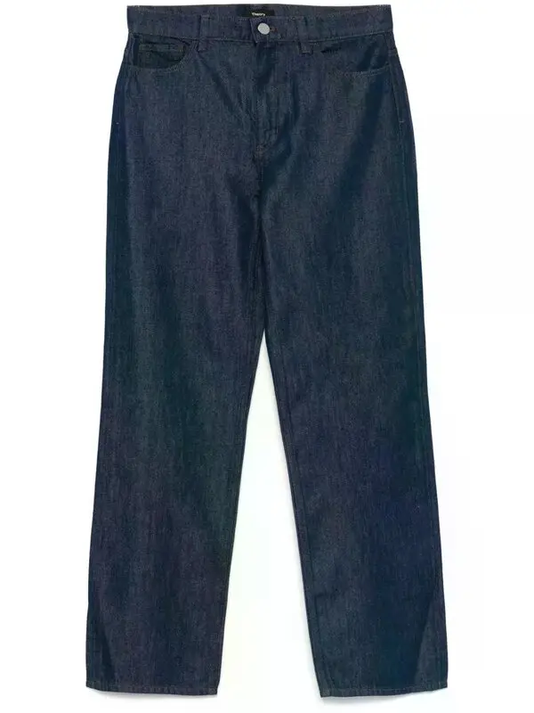 Theory High-waist Straight-leg Jeans