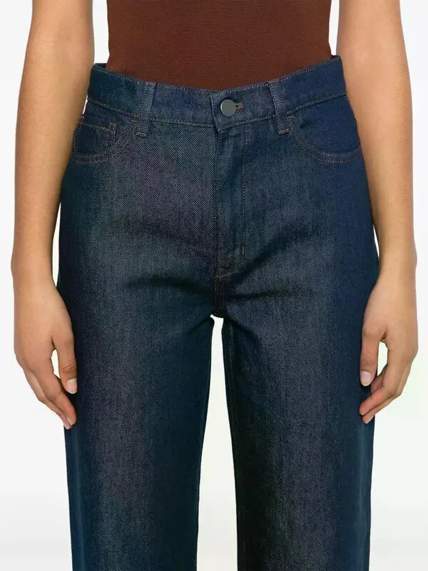 Theory High-waist Straight-leg Jeans
