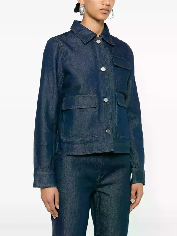 Theory Denim Trucker Jacket