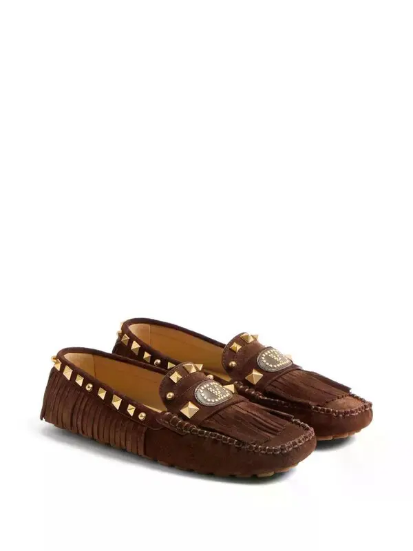 Valentino Garavani Fringed Loafers