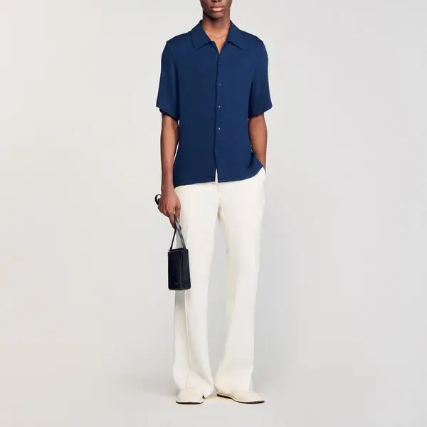 Sandro Crinkled Shirt