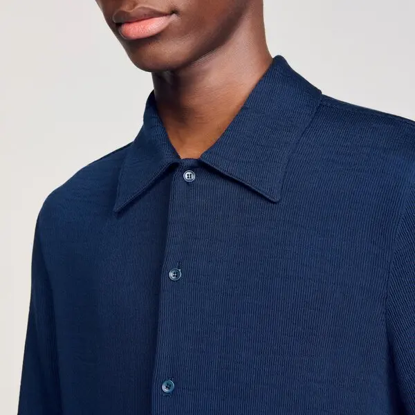 Sandro Crinkled Shirt
