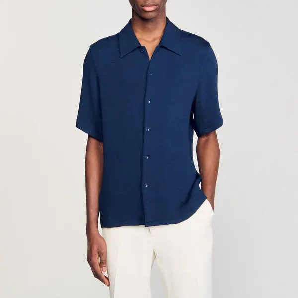 Sandro Crinkled Shirt