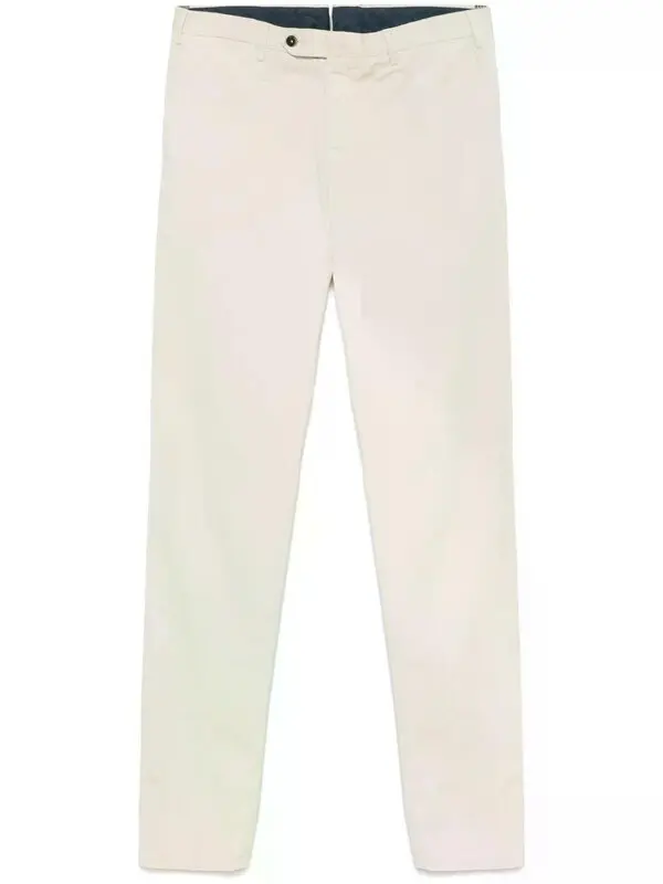 PT TORINO Tapered Chino Trousers - Neutrals