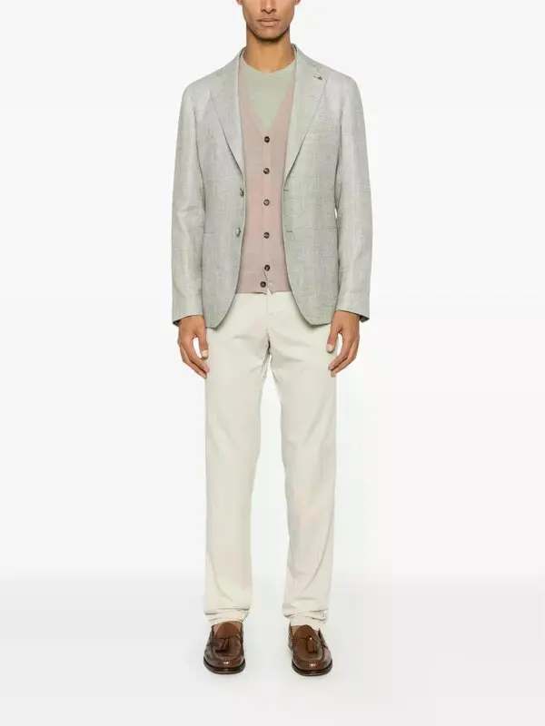 PT TORINO Tapered Chino Trousers - Neutrals