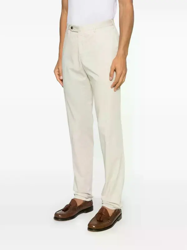 PT TORINO Tapered Chino Trousers - Neutrals