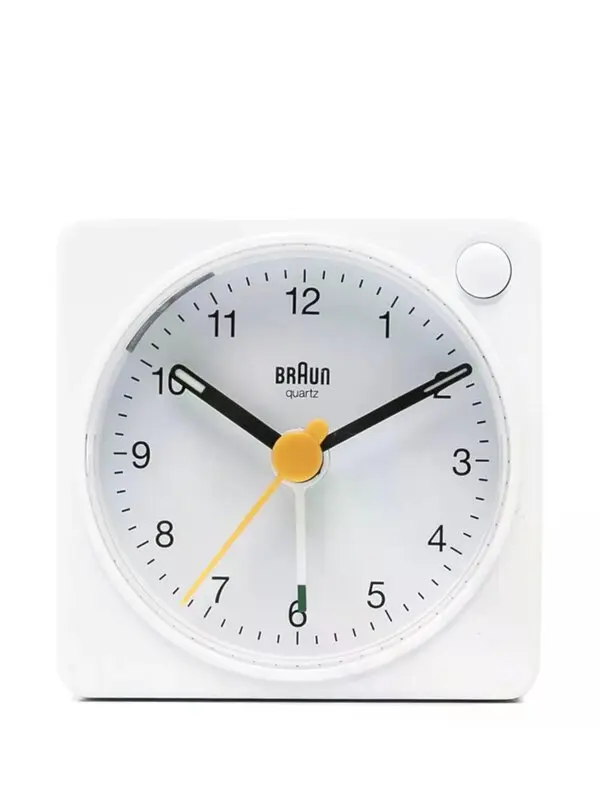 BRAUN WATCHES Bc02x Classic Travel Alarm Clock - White