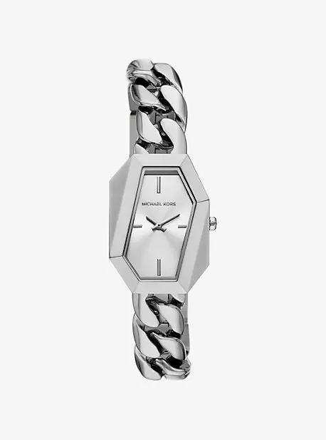 Michael Kors Mini Suri Chain-link Watch - Silver