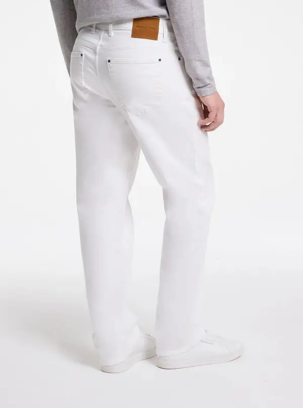 Michael Kors Straight-fit Stretch Denim Jeans