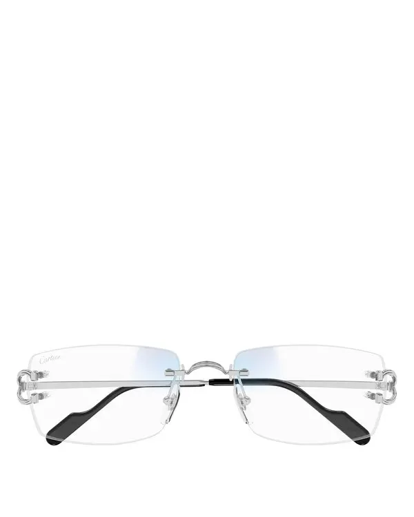 Cartier C Decor Rectangle Sunglasses