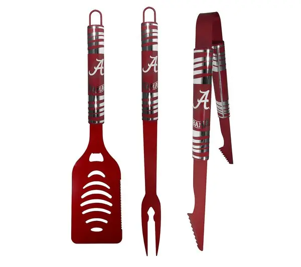 SISKIYOU GIFTS Siskiyou Sports College Color Bbq Set 3pc - One-color