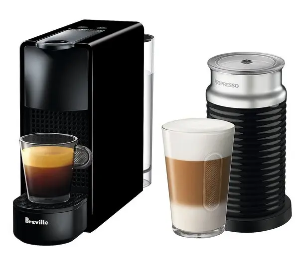 NESPRESSO Essenza Mini Coffee Machine W/ Frothe R Breville - One-color