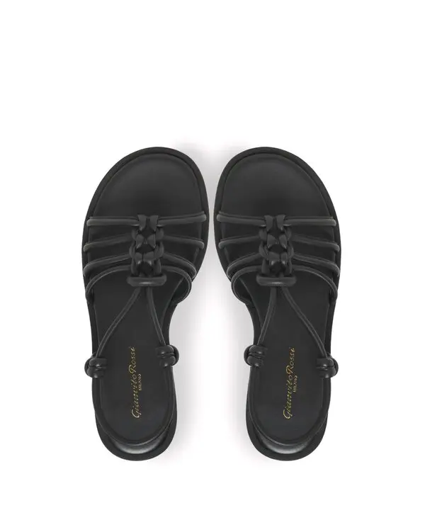 GIANVITO ROSSI Hebe Sandals - Black Leather