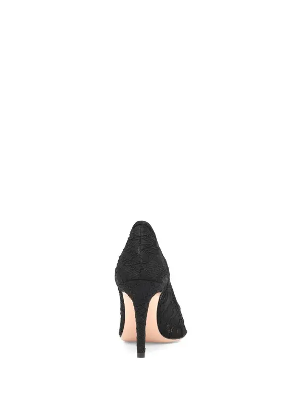 GIANVITO ROSSI Claudia 85 Pump - Black Fabric