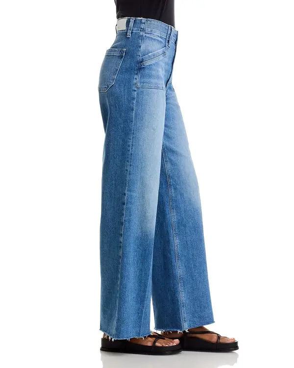 Paige Anessa " High-rise Wide-leg Jeans - Viva