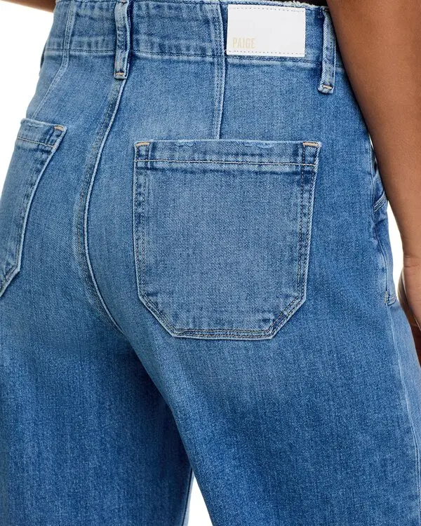 Paige Anessa " High-rise Wide-leg Jeans - Viva