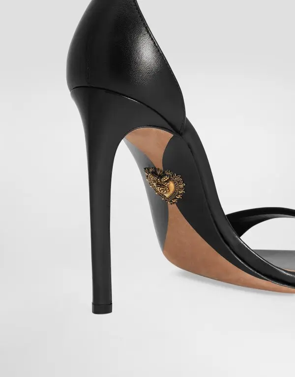 Dolce & Gabbana Goatskin Devotion Sandals