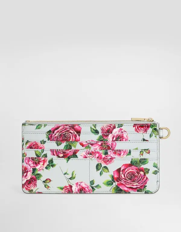 Dolce & Gabbana Polished Calfskin Card Holder