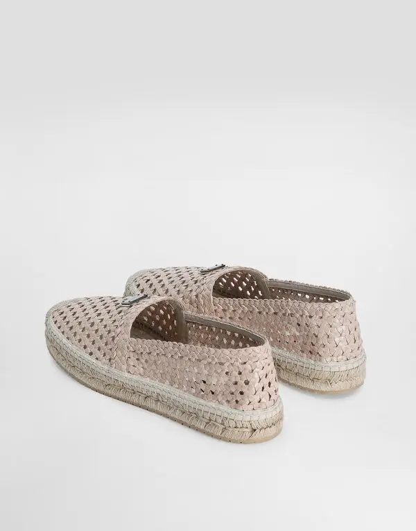 Dolce & Gabbana Calfskin Espadrilles - Beige