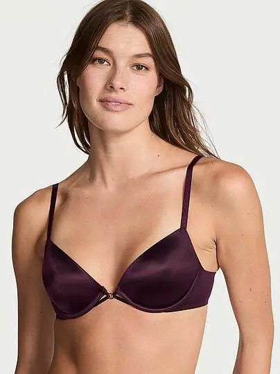 Victoria's Secret Very Sexy Smooth Lightly Lined Plunge Demi Bra - Purple