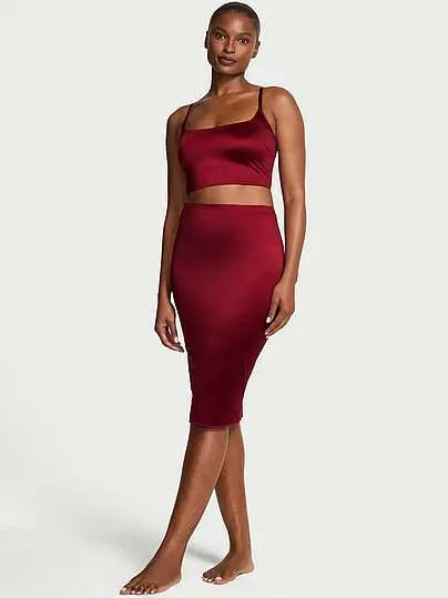 Victoria's Secret Sosleek™ Bralette & Tube Skirt Set - Red