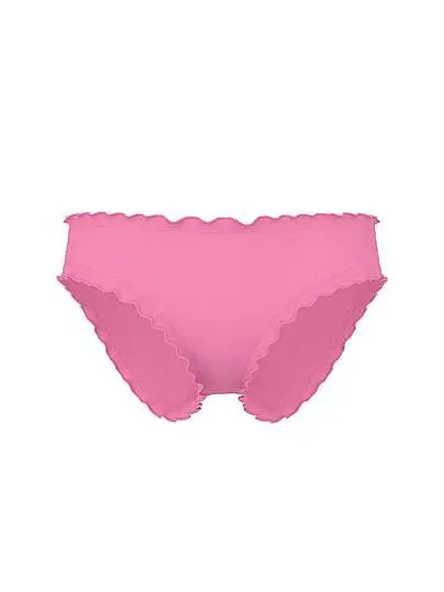 Victoria's Secret Ruched Cheeky Bikini Bottom - Pink