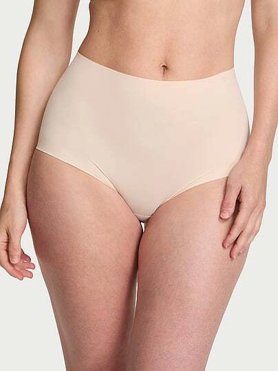 Victoria's Secret No-show Lacie Modern Brief Panty - Beige