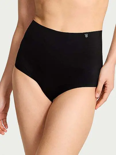 Victoria's Secret No-show Modern Brief Panty - Black