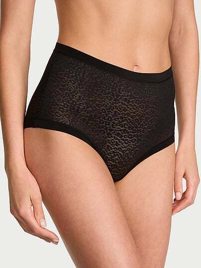 Victoria's Secret No-show Modern Brief Panty - Black