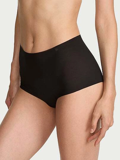 Victoria's Secret No-show Strappy Modern Brief Panty - Black