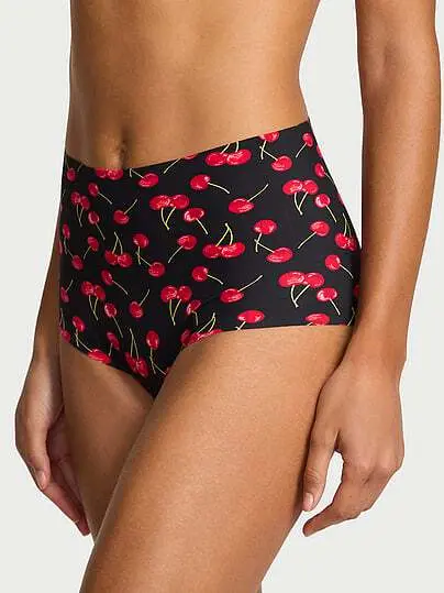 Victoria's Secret No-show Cotton Modern Brief Panty - Print