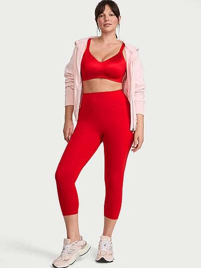 Victoria's Secret Vsx Elevate™ Capri Legging - Red