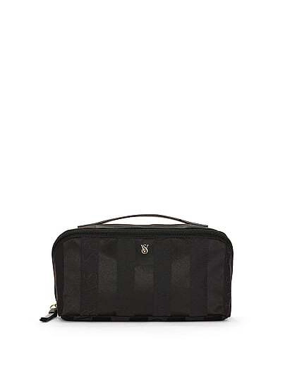 Victoria's Secret Expandable Travel Makeup Bag - Black