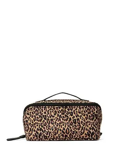 Victoria's Secret 3-piece Expandable Travel Makeup Bag - Print