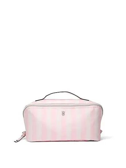 Victoria's Secret 3-piece Expandable Travel Makeup Bag - Print