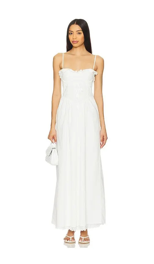 MORE TO COME Marleen Maxi Dress - White