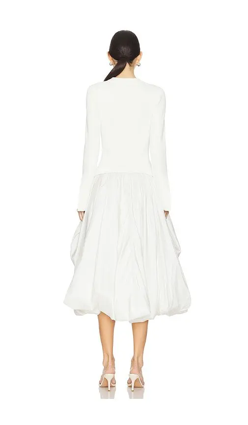 Simkhai Kenlie Midi Dress - Ivory