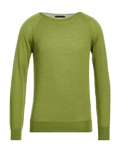 MOORER Wool, Silk, And Cashmere Crewneck Sweater
