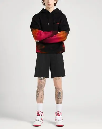 Palm Angels Athletic French Terry Shorts - Black