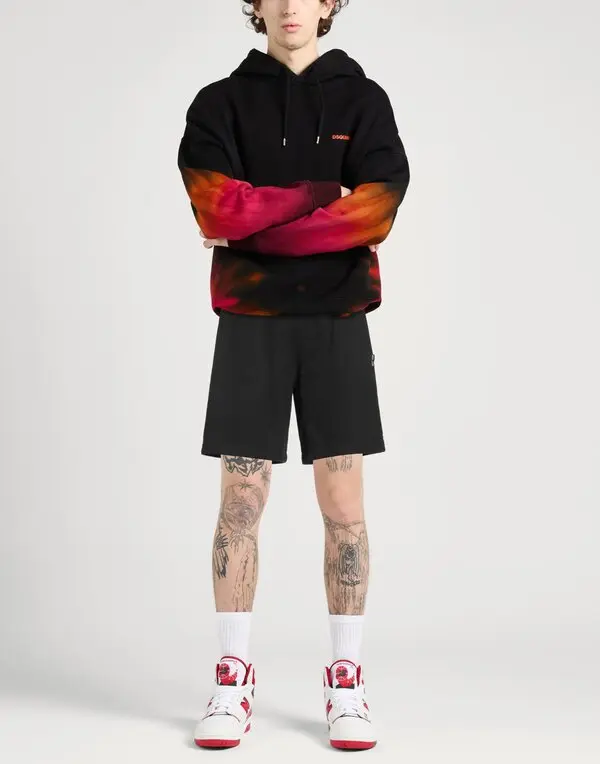 Palm Angels Athletic French Terry Shorts - Black