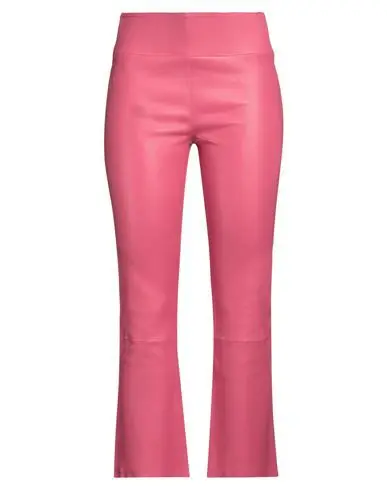 Sprwmn Leather Flared Pants - Pink